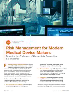 Whitepaper: Risk Management for Modern Medical Device Makers • Generis